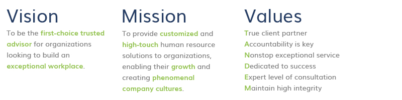 THR MVV web site Tandem HR